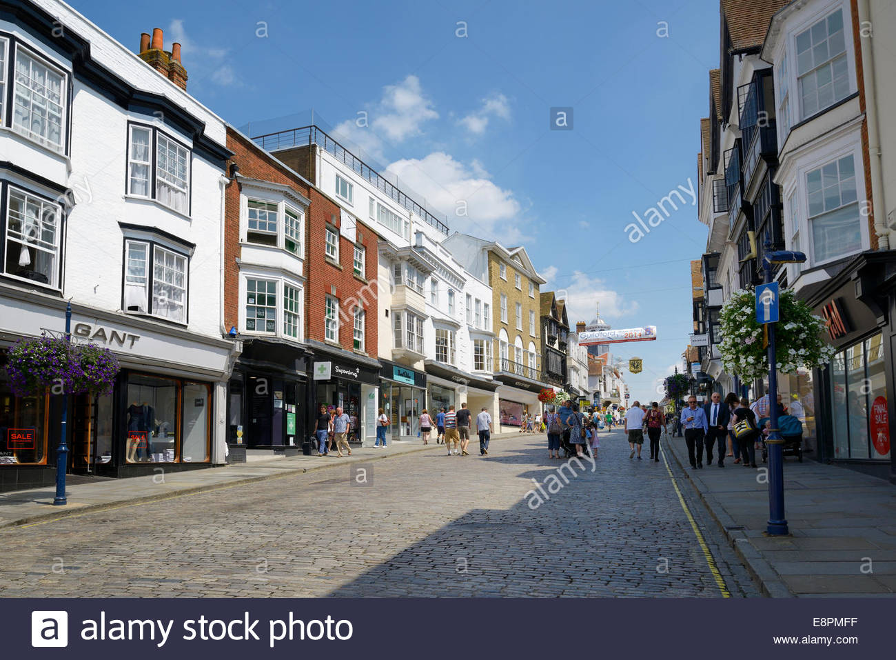 High Street Wide Pavement High Resolution Stock Photography and Images ...