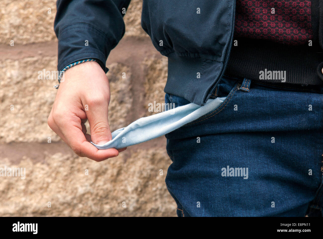 Empty pockets student hi-res stock photography and images - Alamy