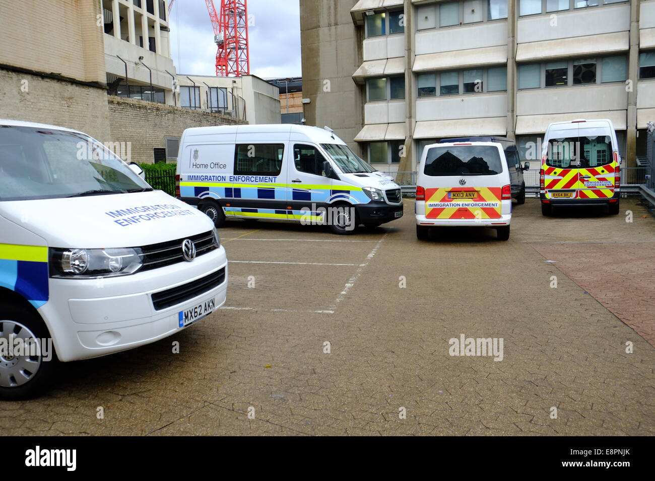Immigration enforcement london uk vans hi-res stock photography and ...