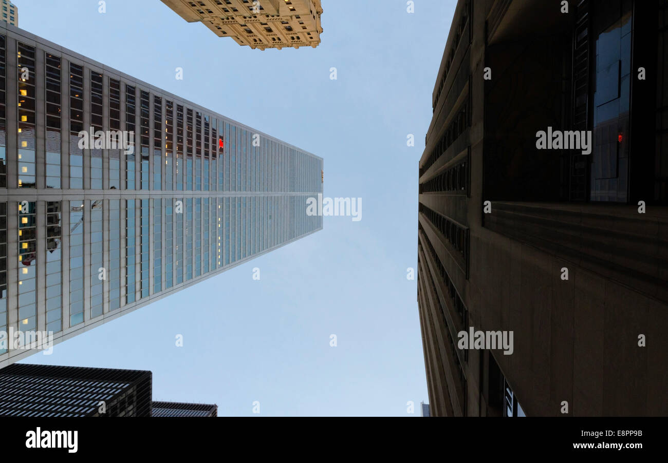 glass wall of a high-rise building in downtown Toronto Stock Photo - Alamy
