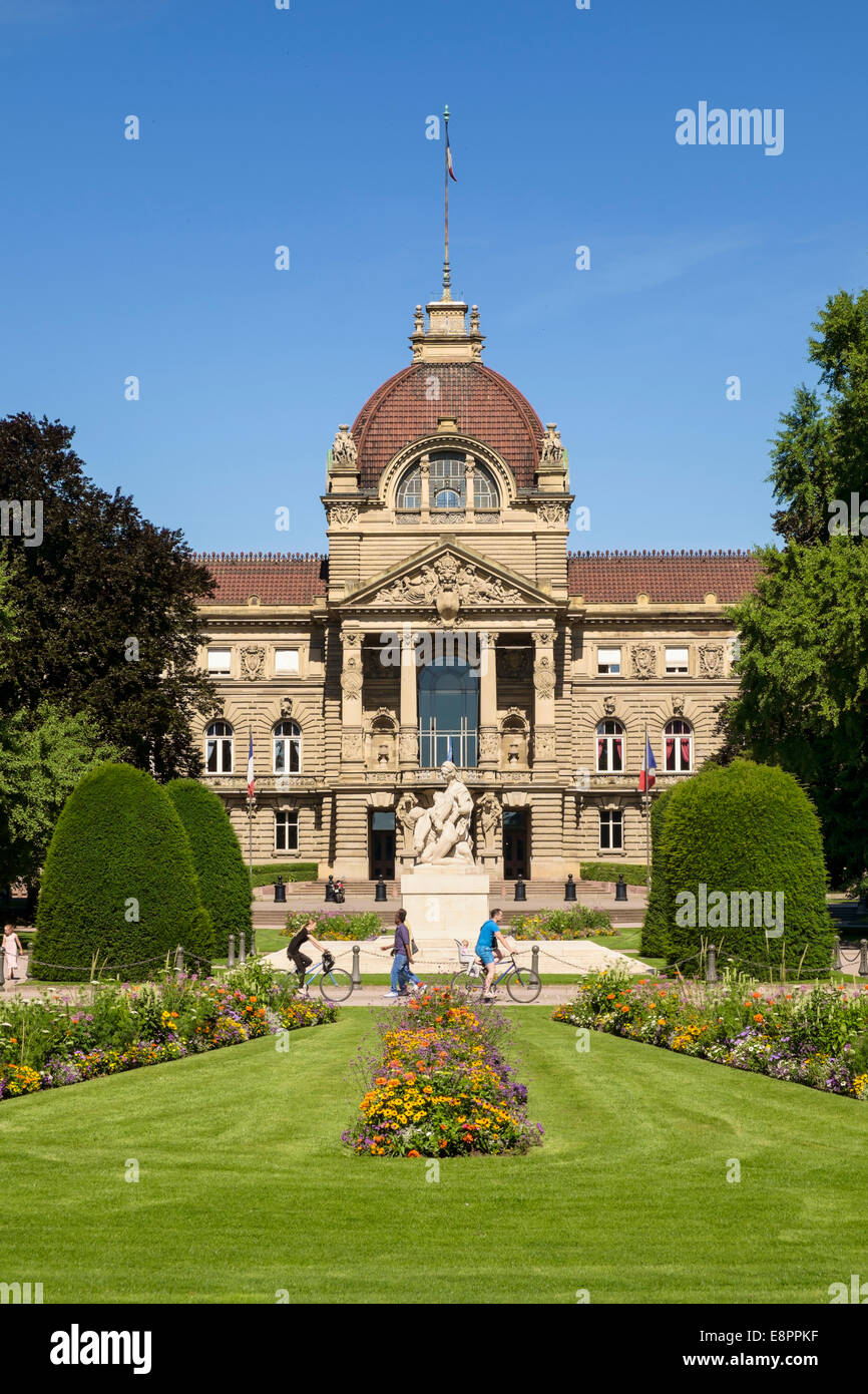 Palais du Rhin or Palace of the Rhine building, Strasbourg, France ...