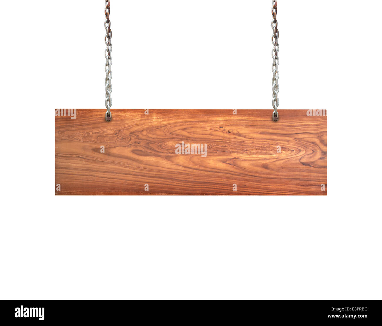 Old Wood Signs isolated on a white background Stock Photo - Alamy