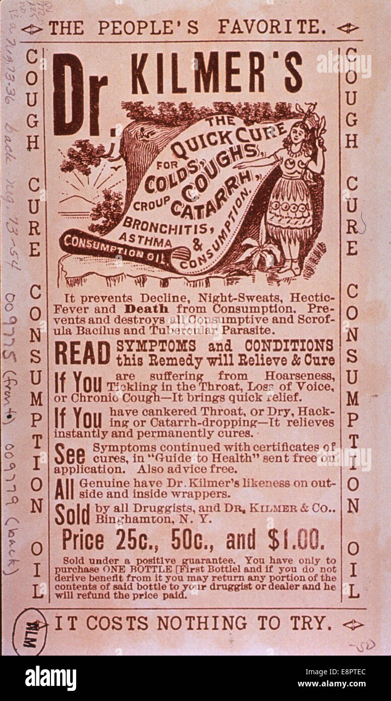 Dr Kilmer's The Quick Cure 6875696249 o Stock Photo - Alamy