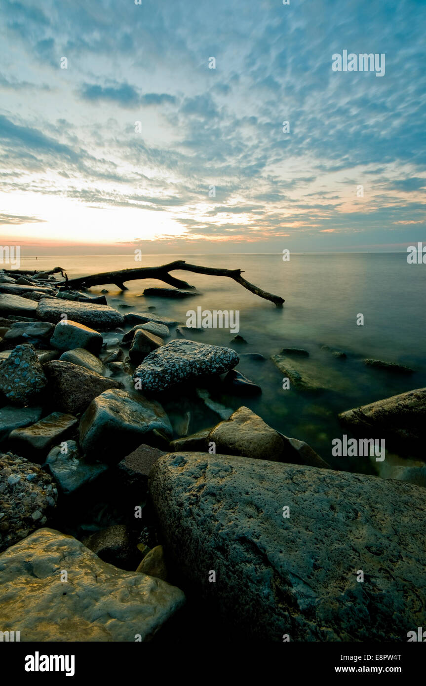 Sunrise lake michigan hi-res stock photography and images - Alamy
