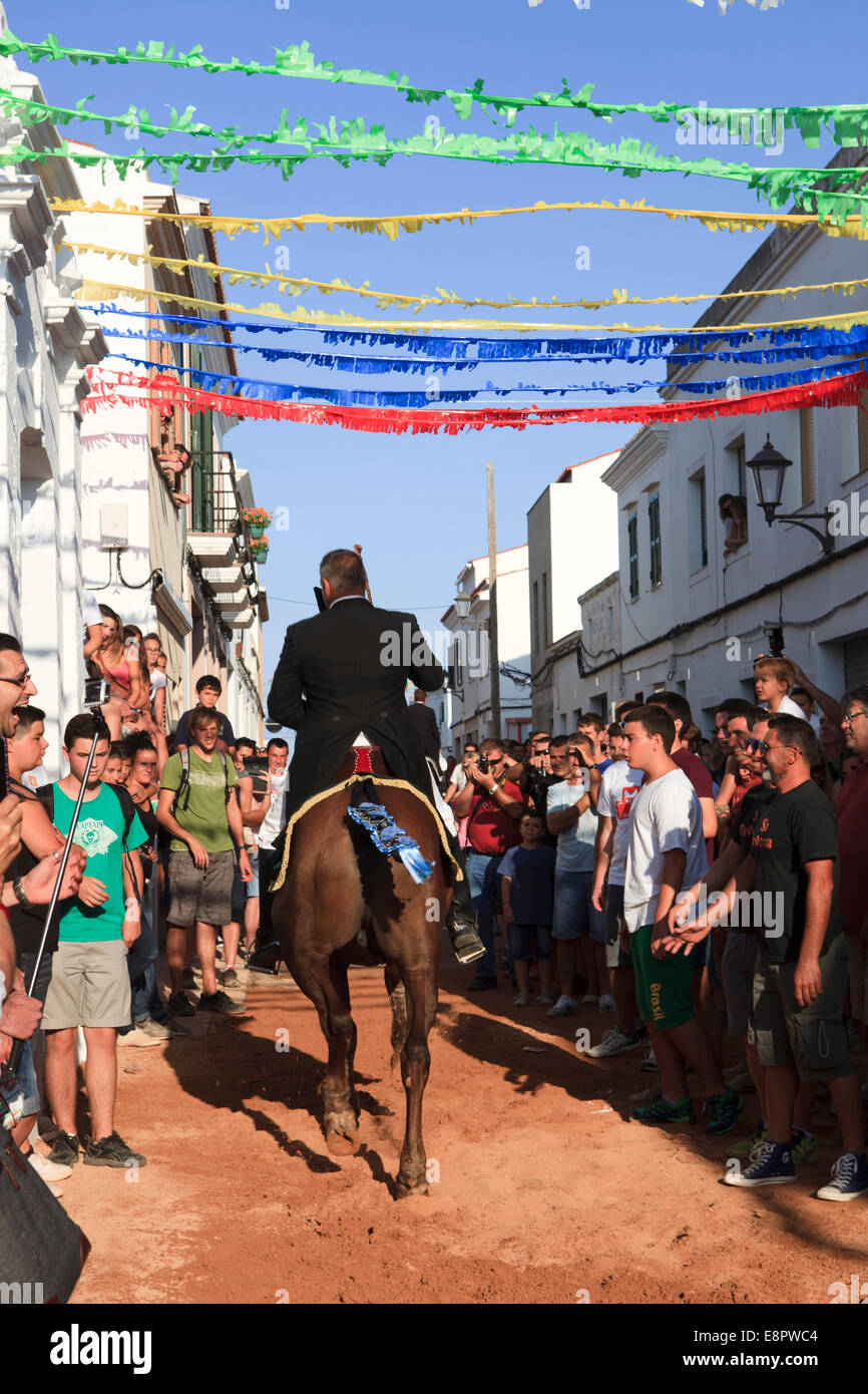 Menorca horse spain tradition festival hi-res stock photography and ...
