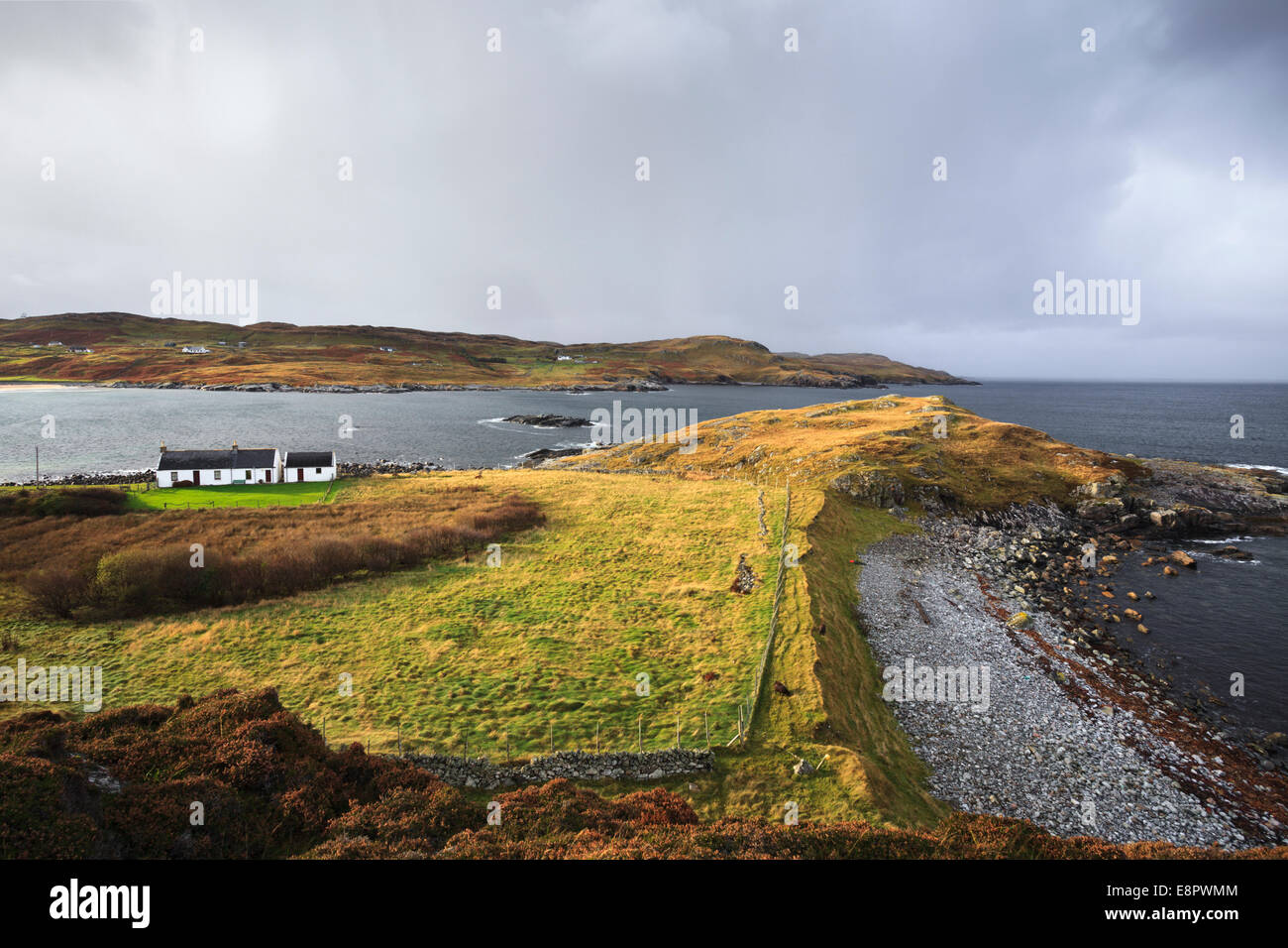 Clashnessie Bay in Assynt Scotland Stock Photo - Alamy