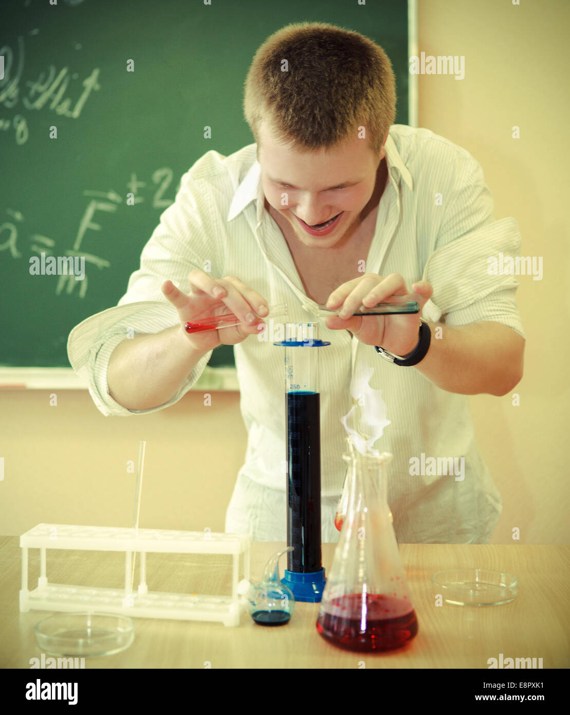 Geek chemical hi-res stock photography and images - Alamy