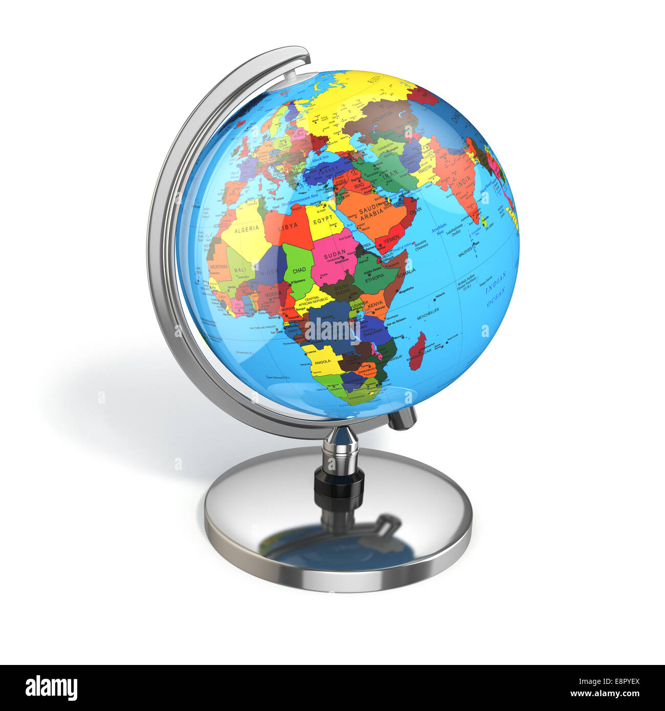 Global political map of the world hi-res stock photography and images ...