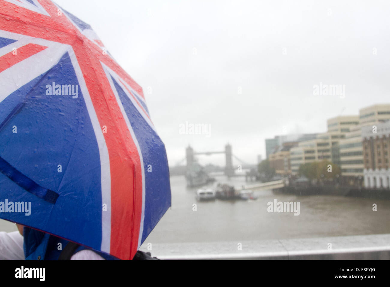 Tourist Union Jack Umbrellas High Resolution Stock Photography and ...