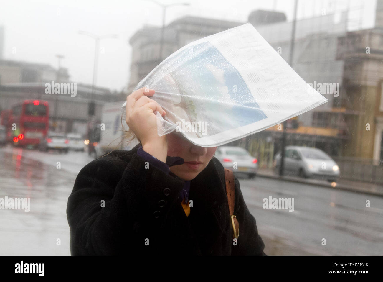 Rain head newspaper hi-res stock photography and images - Alamy