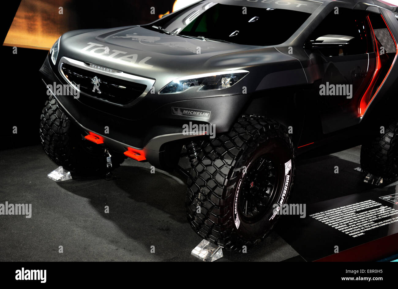 2008 DKR Peugeot concept car,Paris Motor Show,France Stock Photo - Alamy