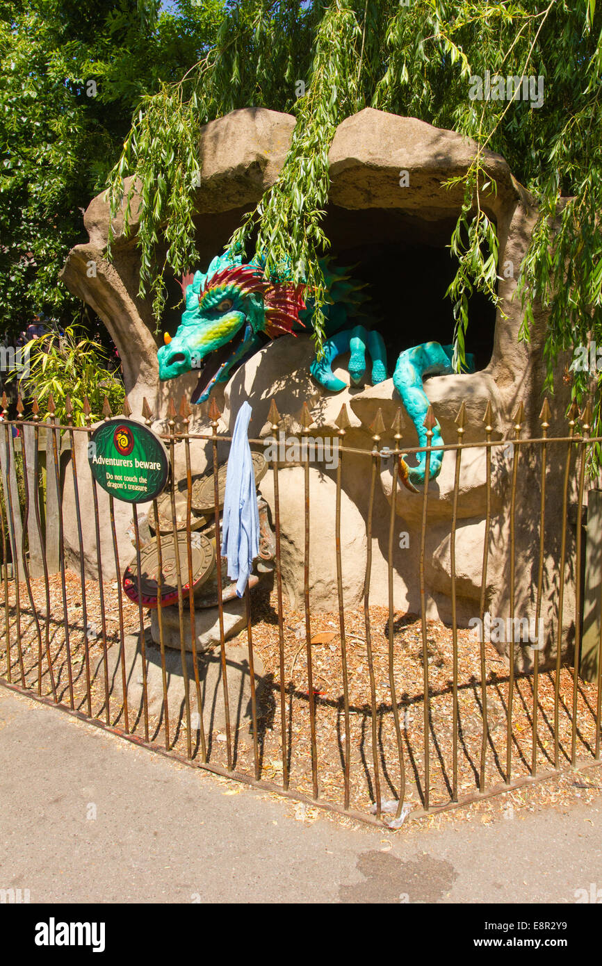 Wild Asia area at Chessington World of Adventures, Surrey, England ...