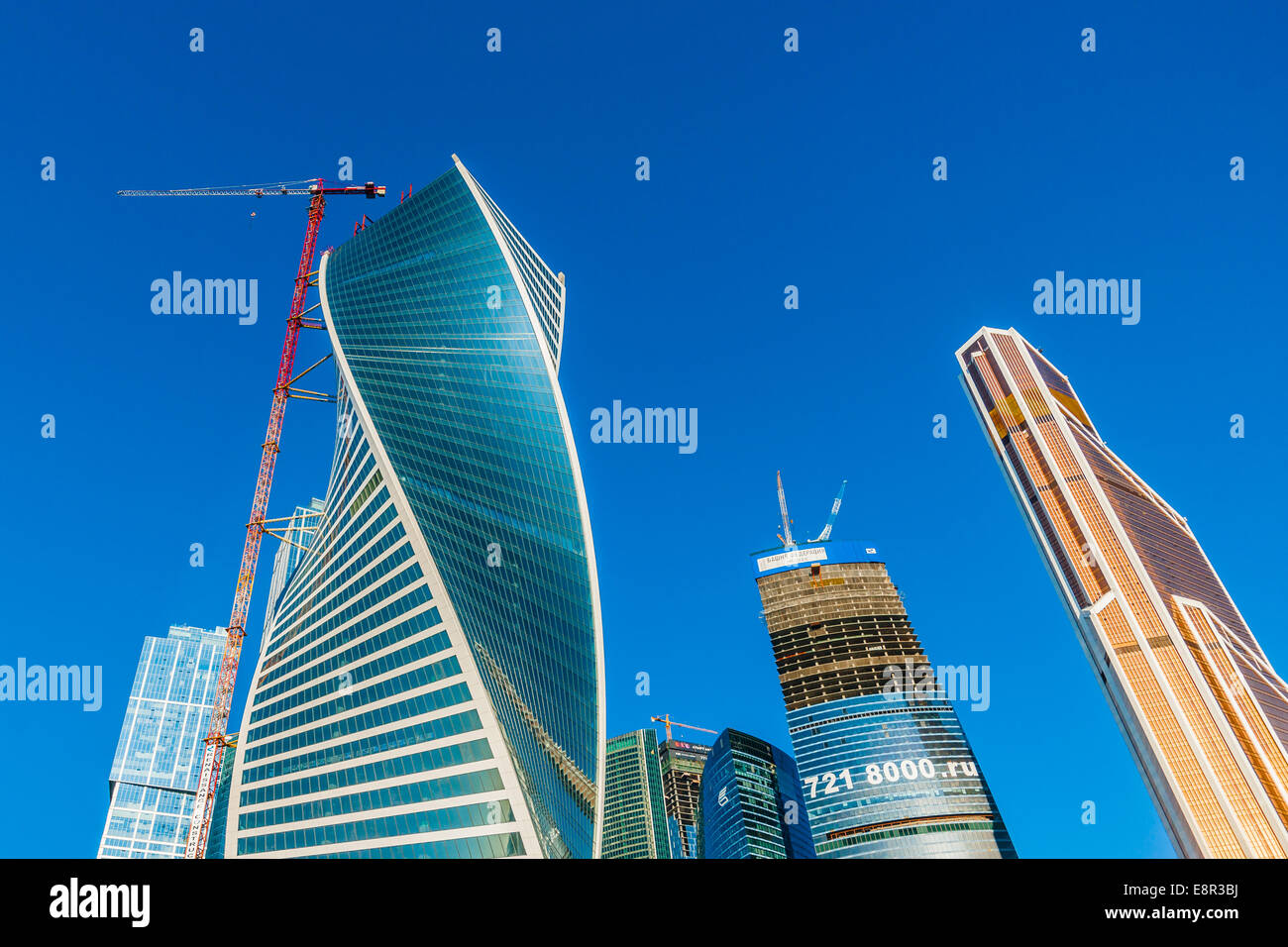 Towers of International Business Center Moscow-City - Evolution ...