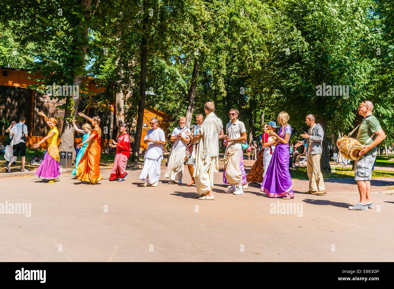 Hare krishna ceremony hi-res stock photography and images - Alamy