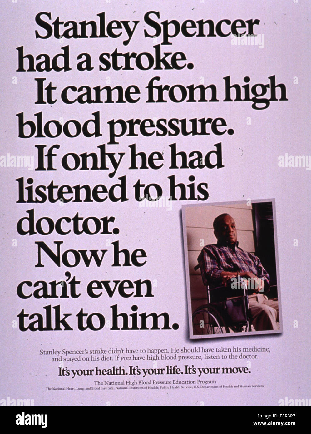 High blood pressure poster hi-res stock photography and images - Alamy