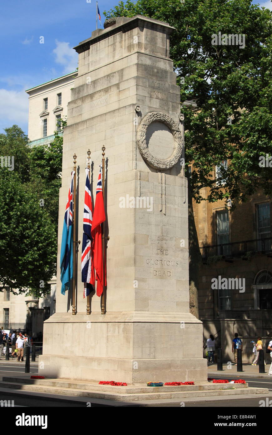 The Cenotaph in Whitehall, London - a national war memorial ...
