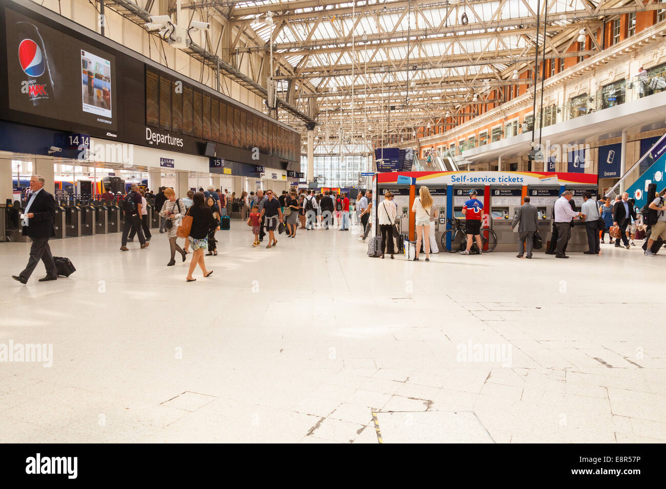 Waterloo Station, London, England, United Kingdom Stock Photo - Alamy