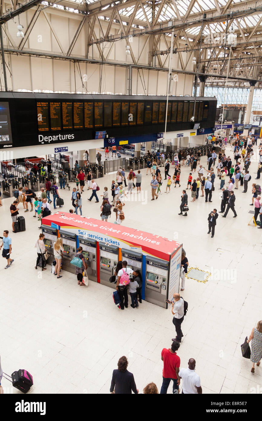 Waterloo Station, London, England, United Kingdom Stock Photo - Alamy
