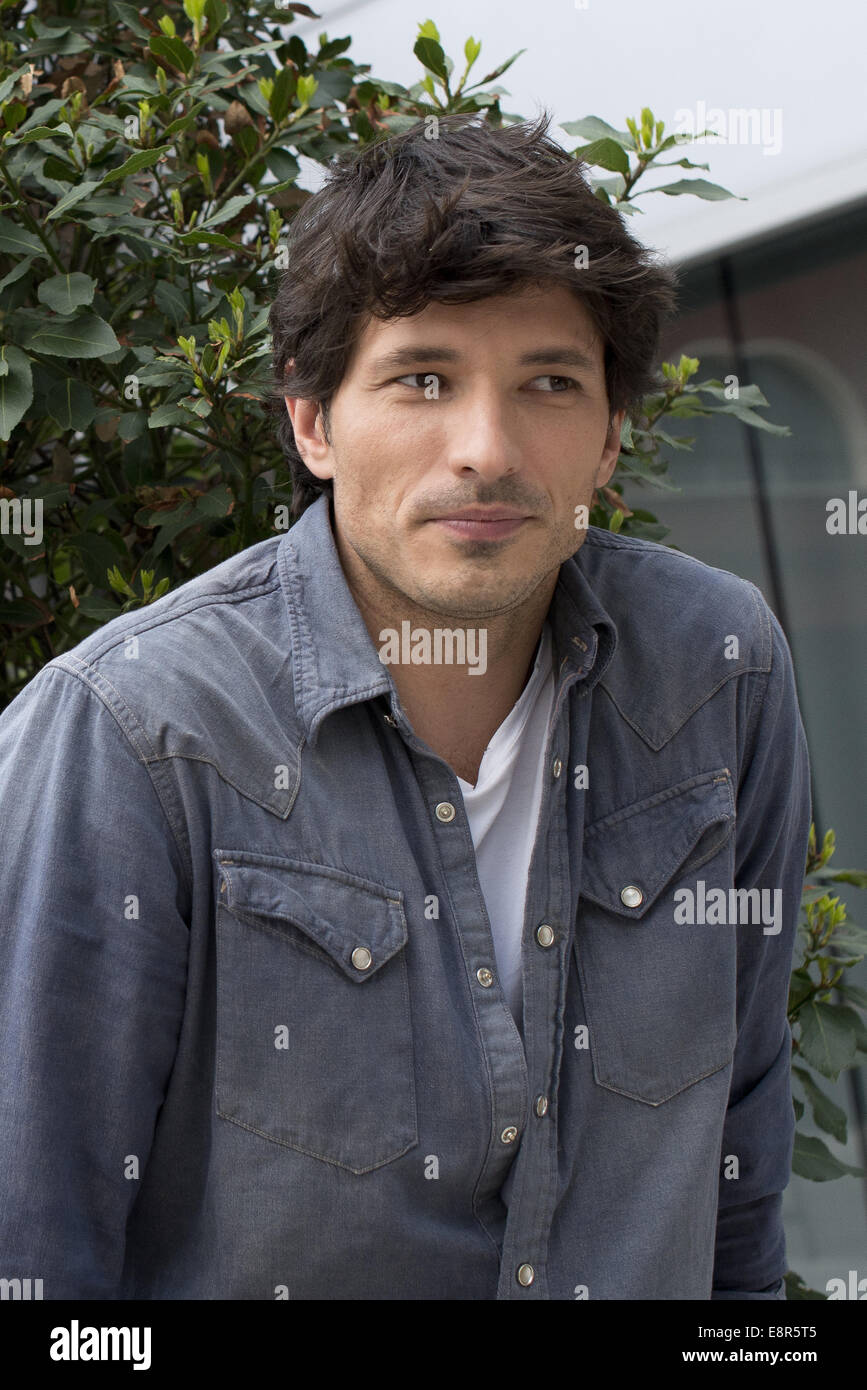 Spanish model Andres Velencoso promotes 'B&B' television serial at the ...