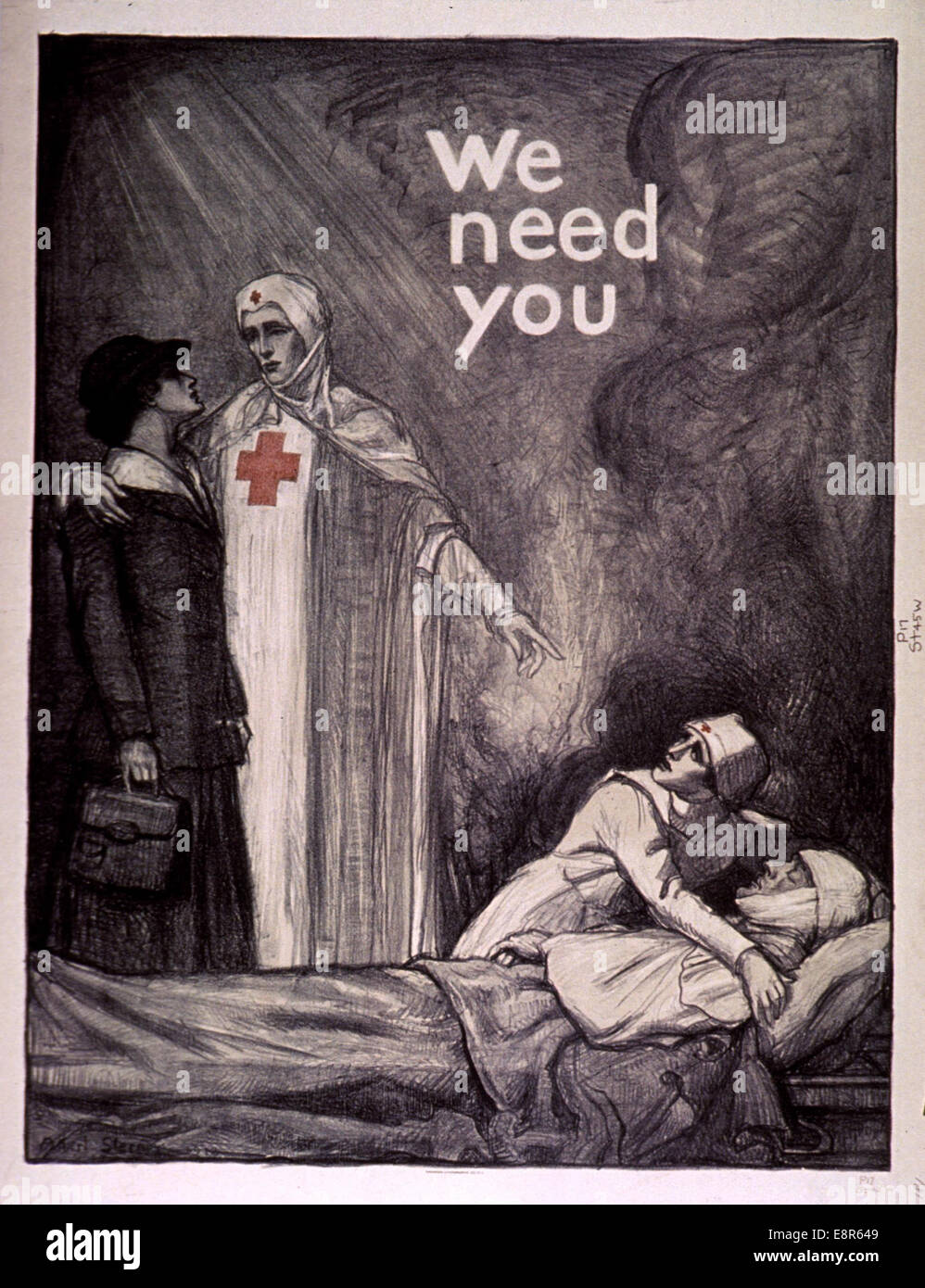American red cross nurse poster hi-res stock photography and images - Alamy