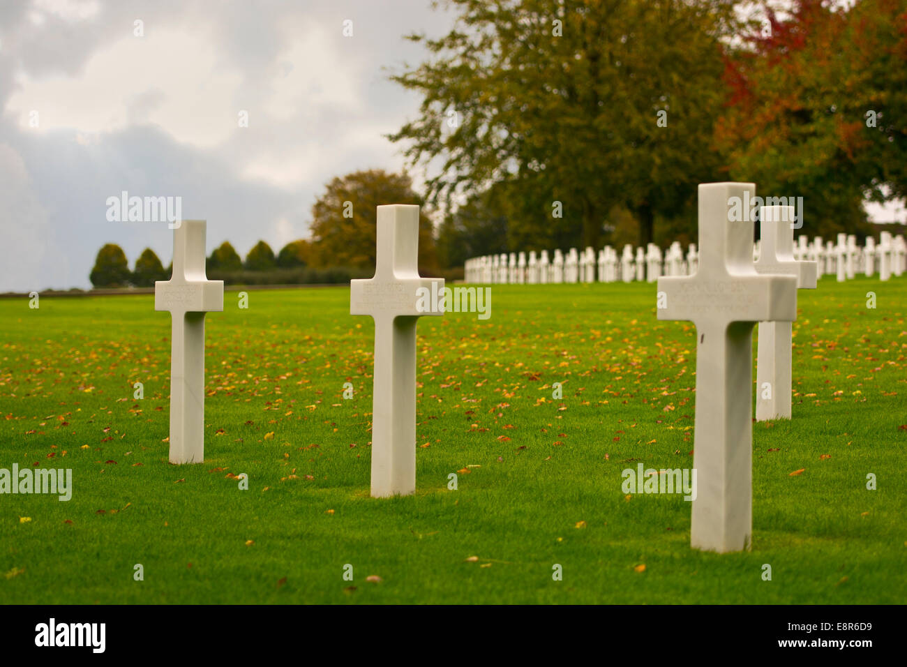 Madingley American Cemetery Cambridge Stock Photo - Alamy