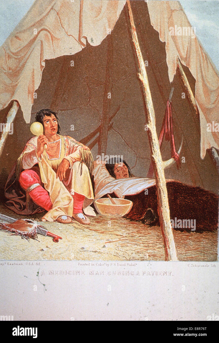 [A medicine man curing a patient] 5039318040 o Stock Photo - Alamy