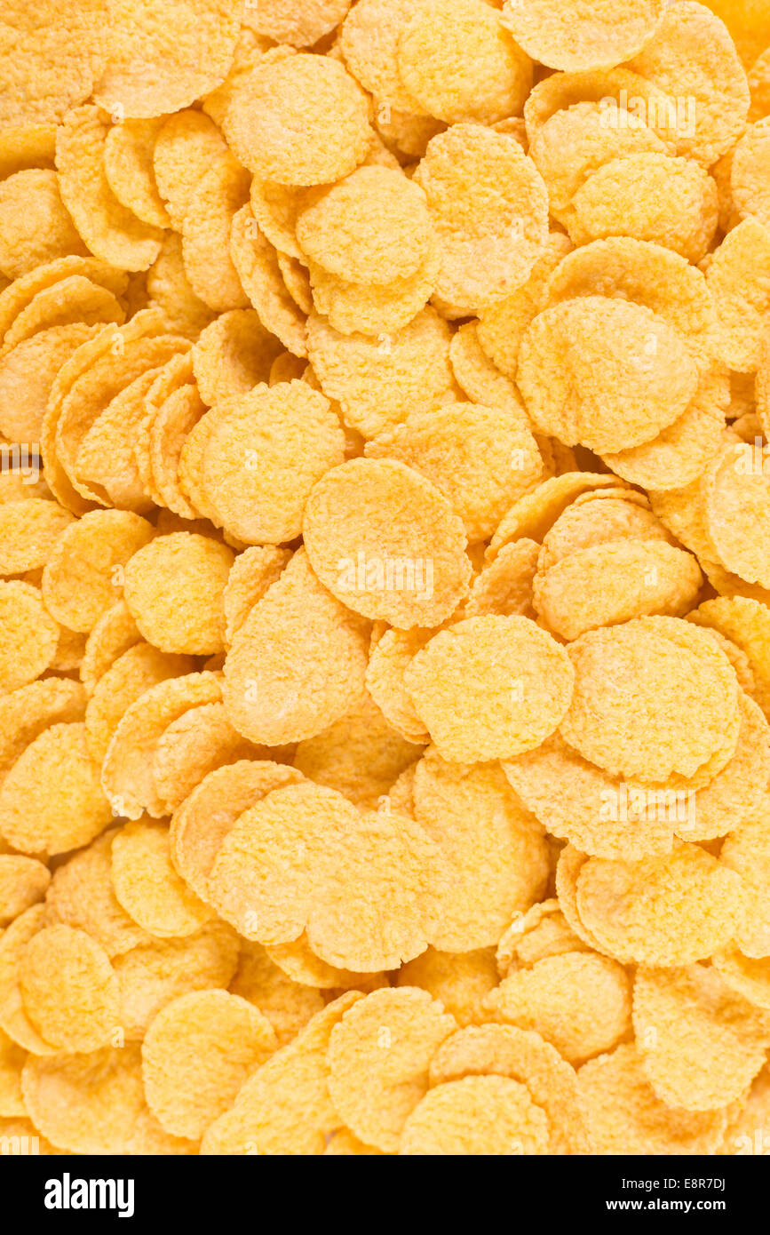 Corn flakes background Stock Photo - Alamy