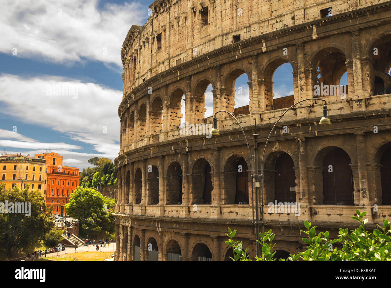 People near the Colosseum in Rome, Italy Stock Photo - Alamy