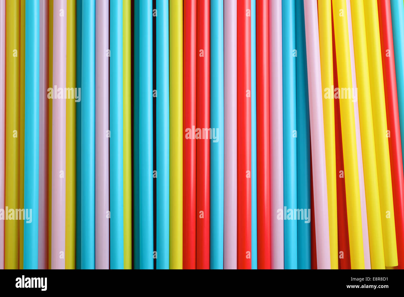 Colorful straws background Stock Photo - Alamy