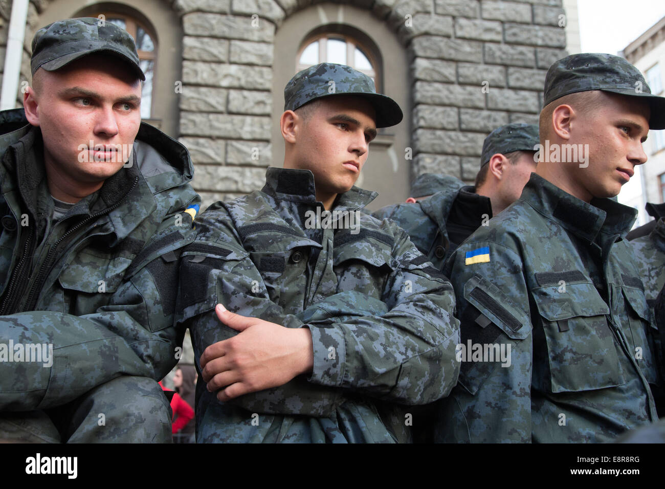 Ukrainian national guard hi-res stock photography and images - Alamy