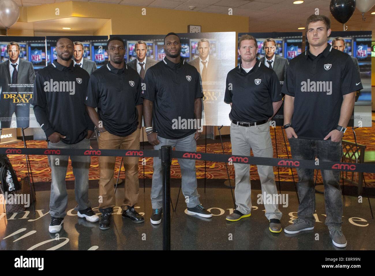Special Screening of Draft Day at AMC Metreon Featuring: Taiwan Jones ...