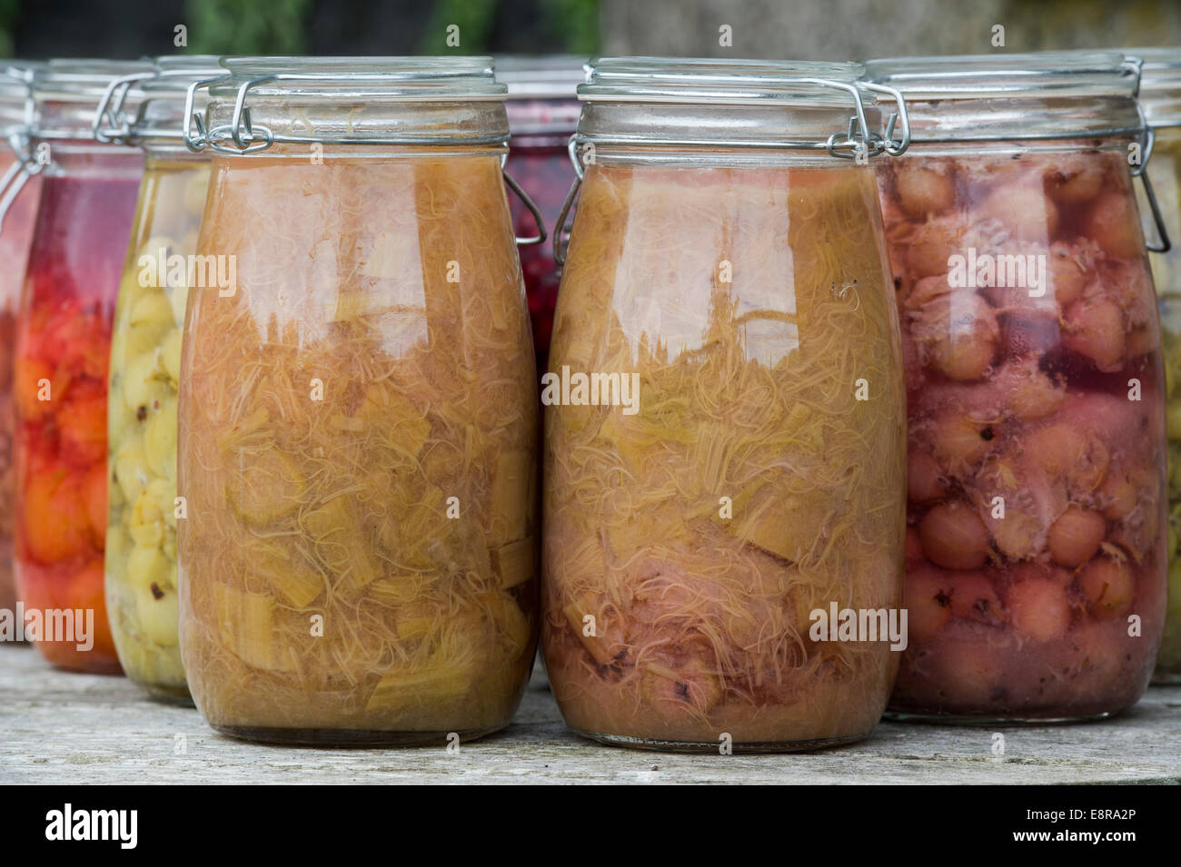 Bottled fruits hi-res stock photography and images - Alamy