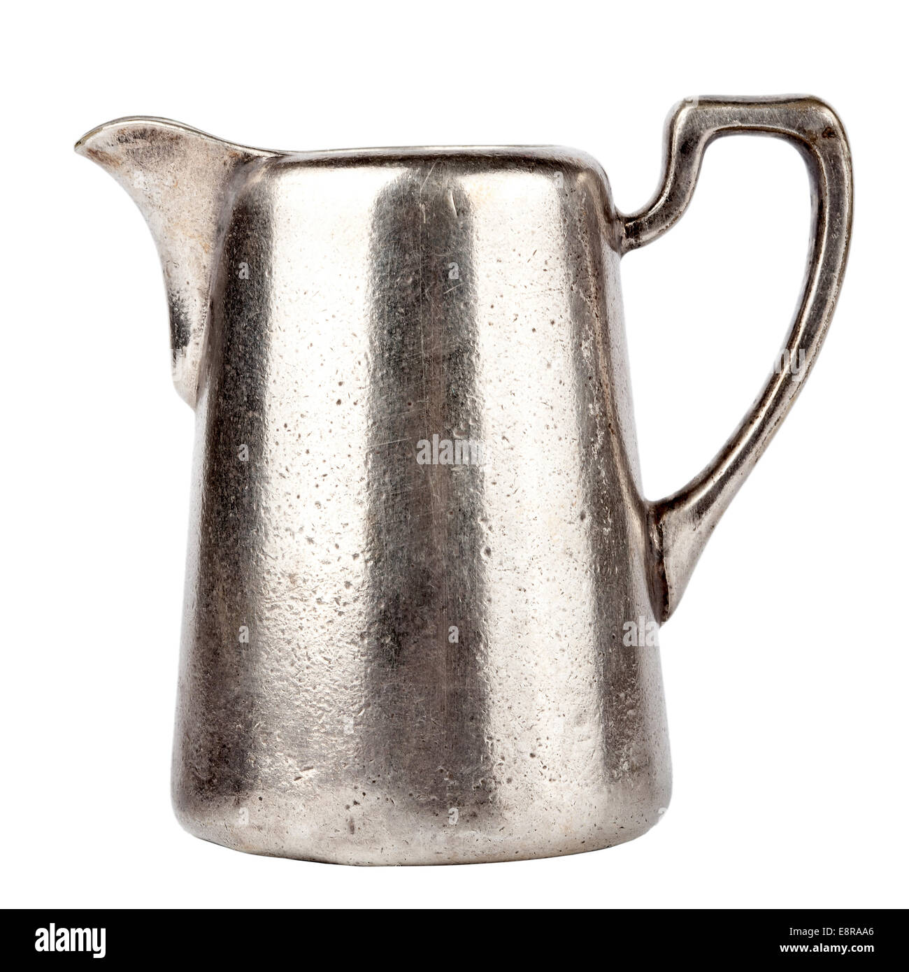 Antique jug on white background Stock Photo - Alamy