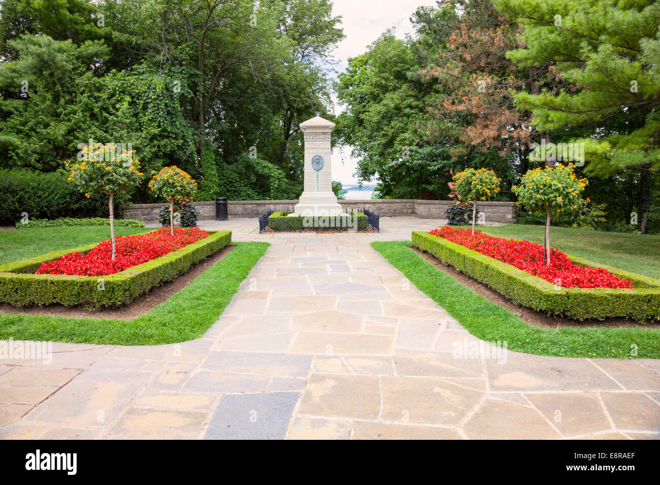Laura Secord Memorial or Monument at Queenston;Ontario;Canada Stock ...