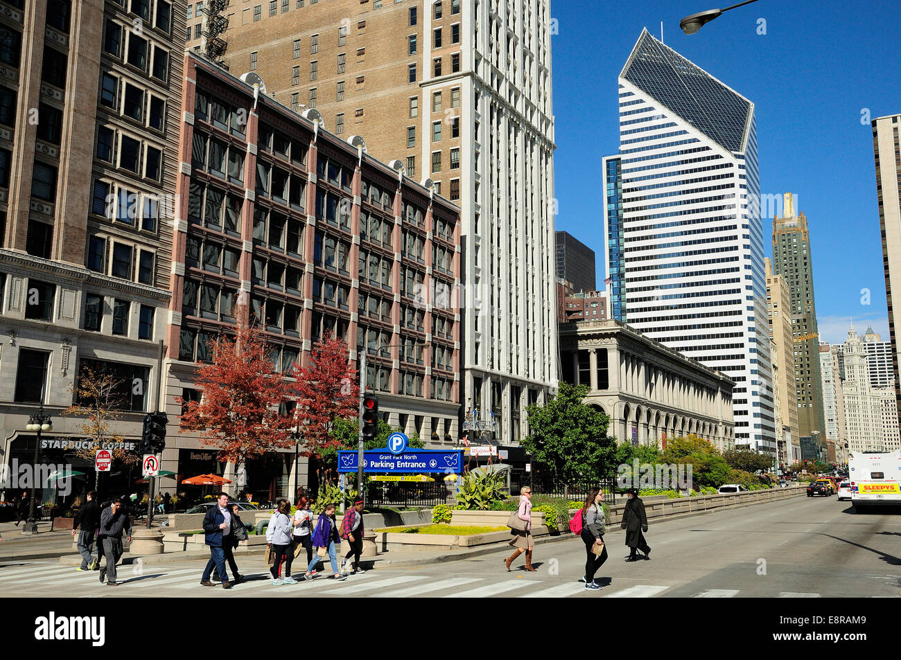 Chicago Architecture and street scenes Stock Photo - Alamy