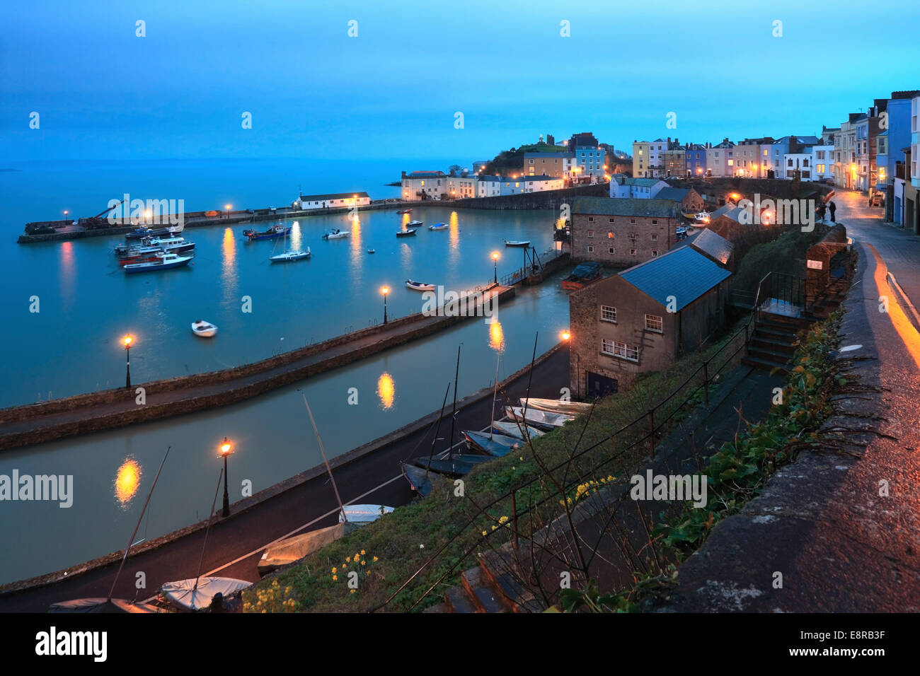 Tenby harbour hi-res stock photography and images - Alamy