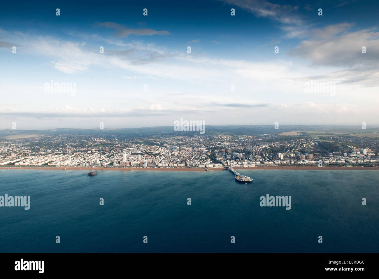Aerial photographs / Images of Brighton and Hove, Sussex, England ...
