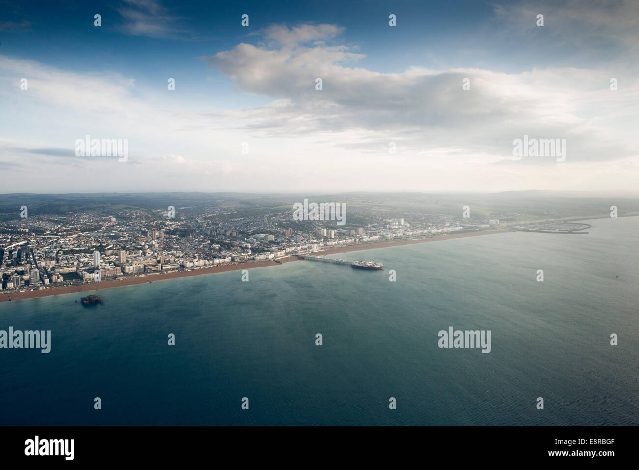 Aerial view brighton marina in hi-res stock photography and images - Alamy