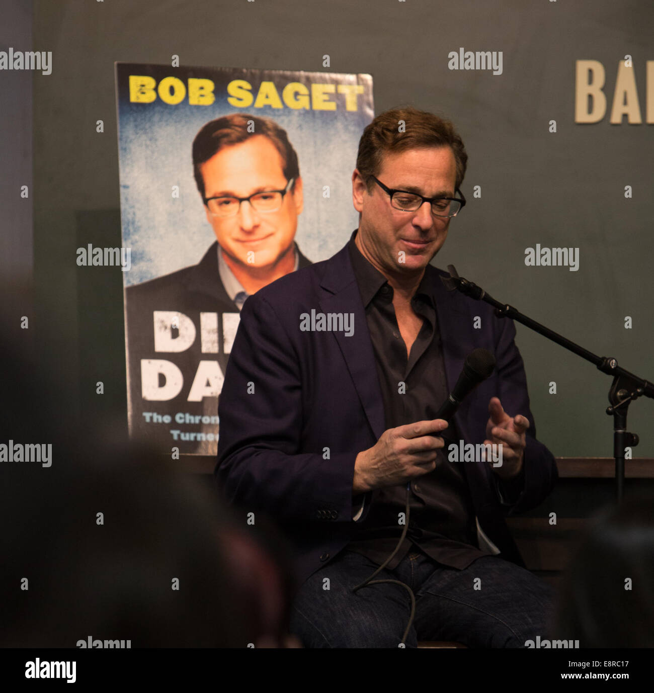 Bob Saget promotes and signs copies of his book 'Dirty Daddy' at Barnes ...