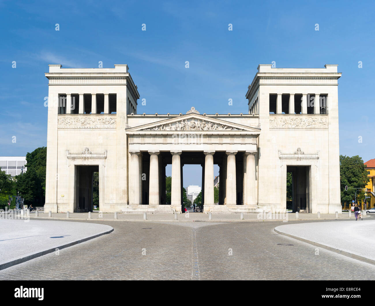 The Propylaea near Konigsplatz in Munich, Bavaria, Germany. (Large ...