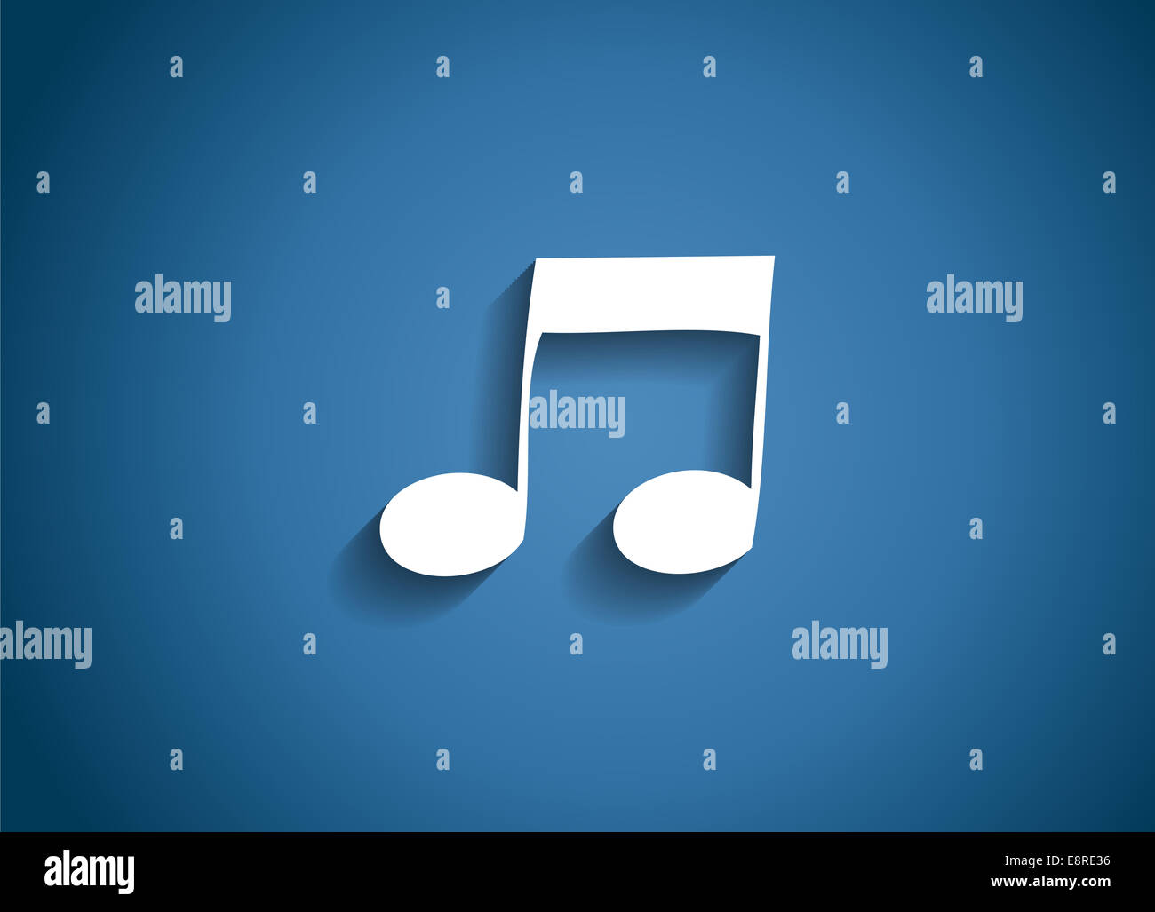 Music Glossy Icon Vector Illustration Stock Photo - Alamy