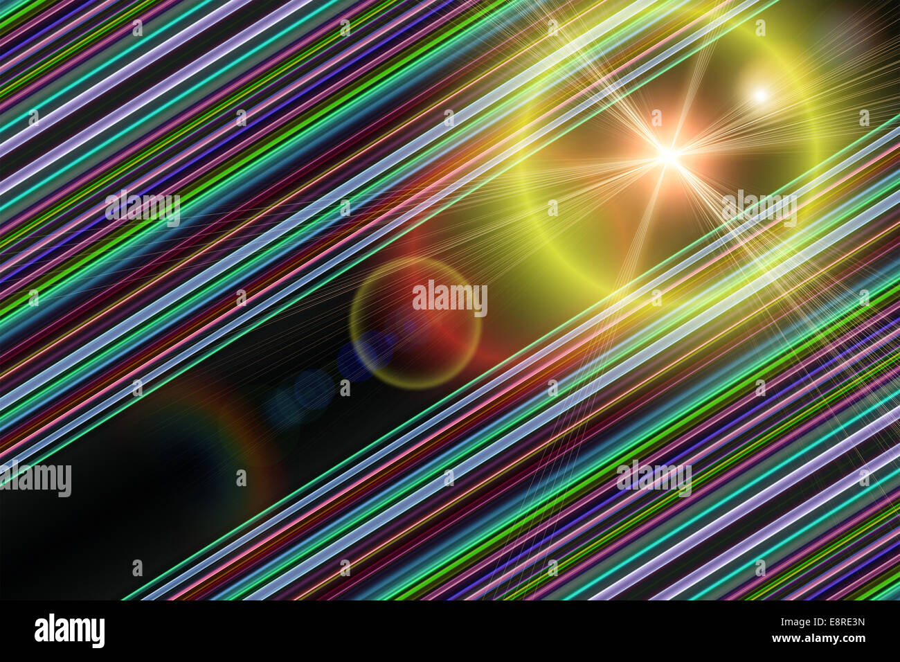 Futuristic stripe background design with lights Stock Photo - Alamy