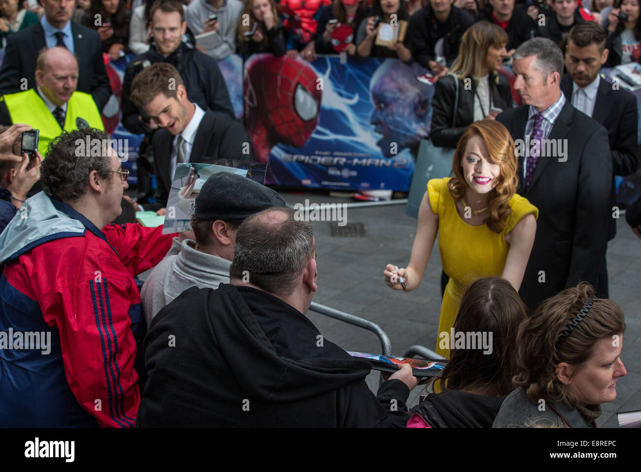 The World Premiere of 'The Amazing Spider-Man 2' held at the Odeon ...