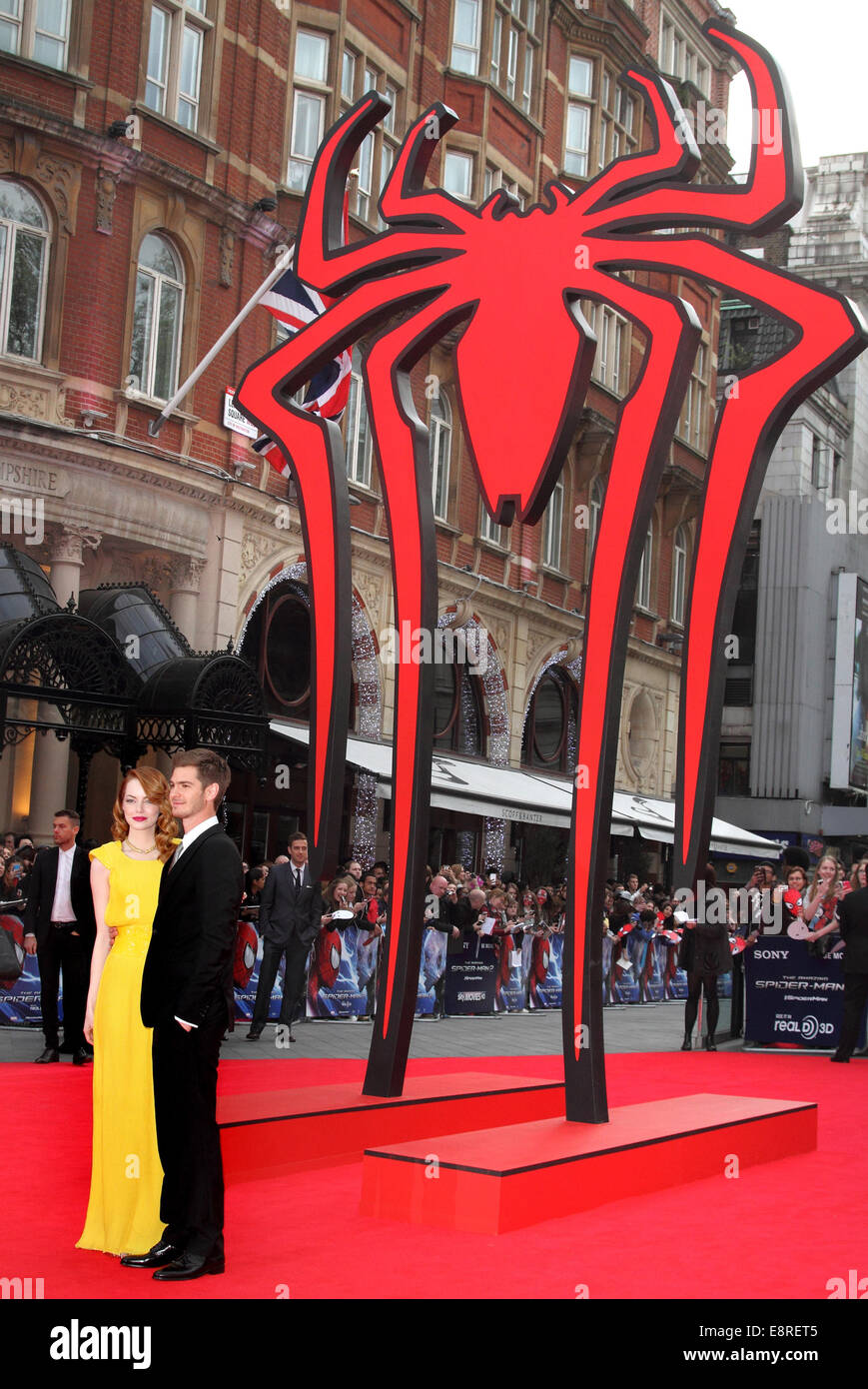 'The Amazing Spider-Man 2' World Premiere held at the Odeon Leicester ...