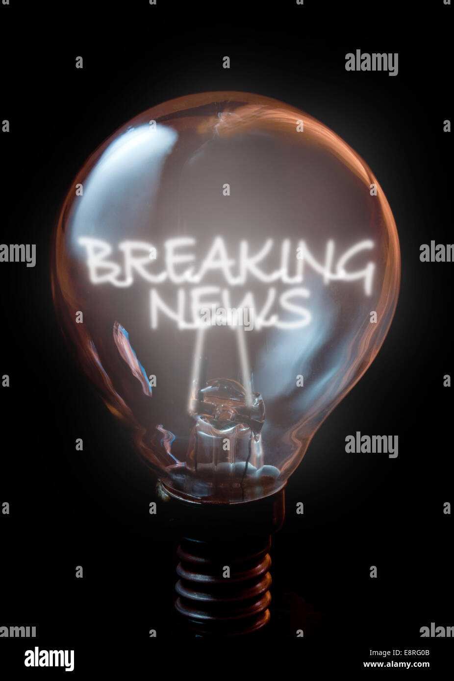 Light bulb breaking hi-res stock photography and images - Alamy
