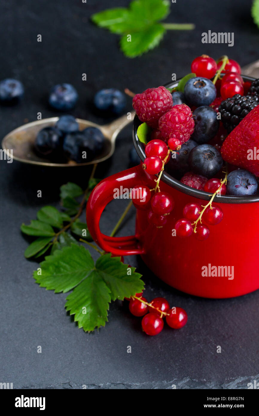 set of fresh berries Stock Photo - Alamy