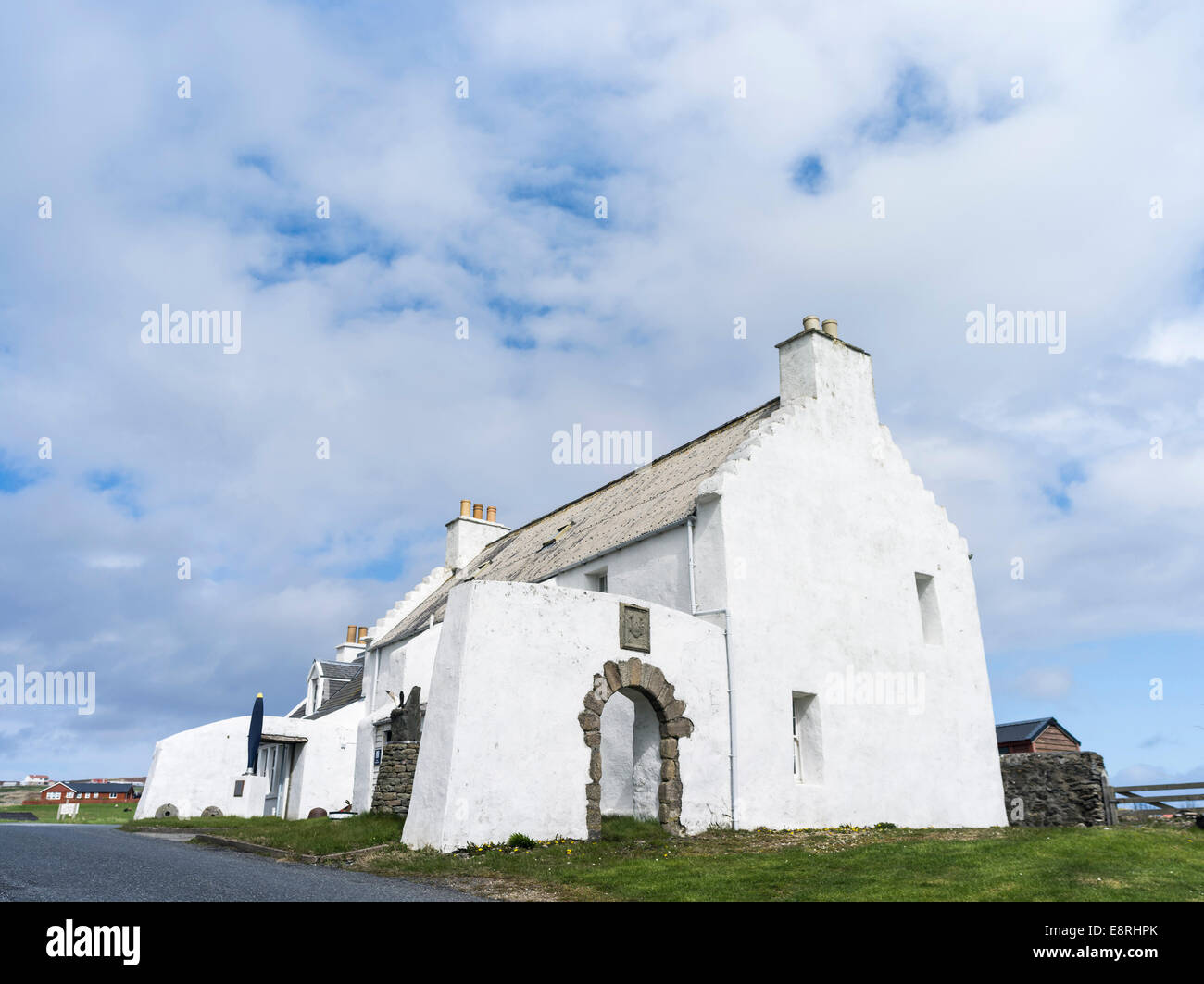 Old Haa of Burravoe is an example of a merchants house and warehouse ...