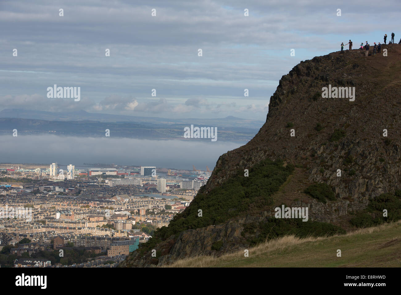 Edinburgh aerial view hi-res stock photography and images - Alamy