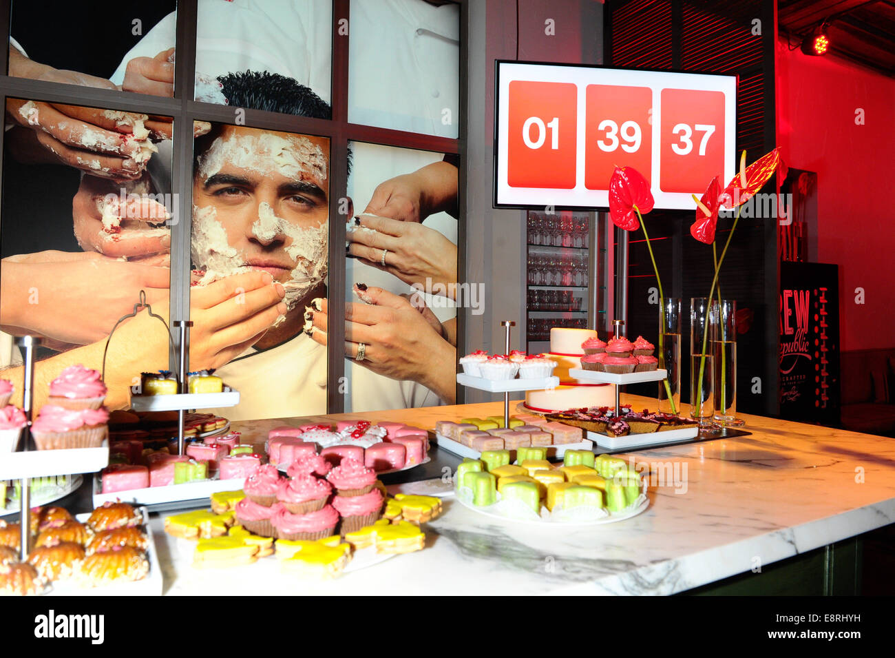 celebrites attending the TLC launch party at Destina restaurant. TLC is ...