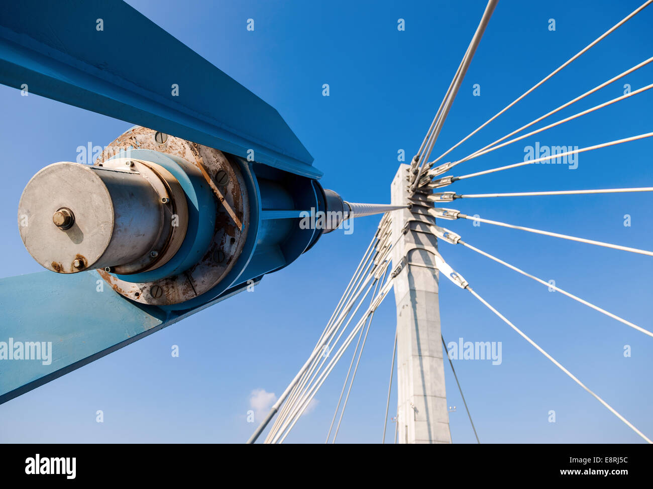 Cable stay detail hi-res stock photography and images - Alamy